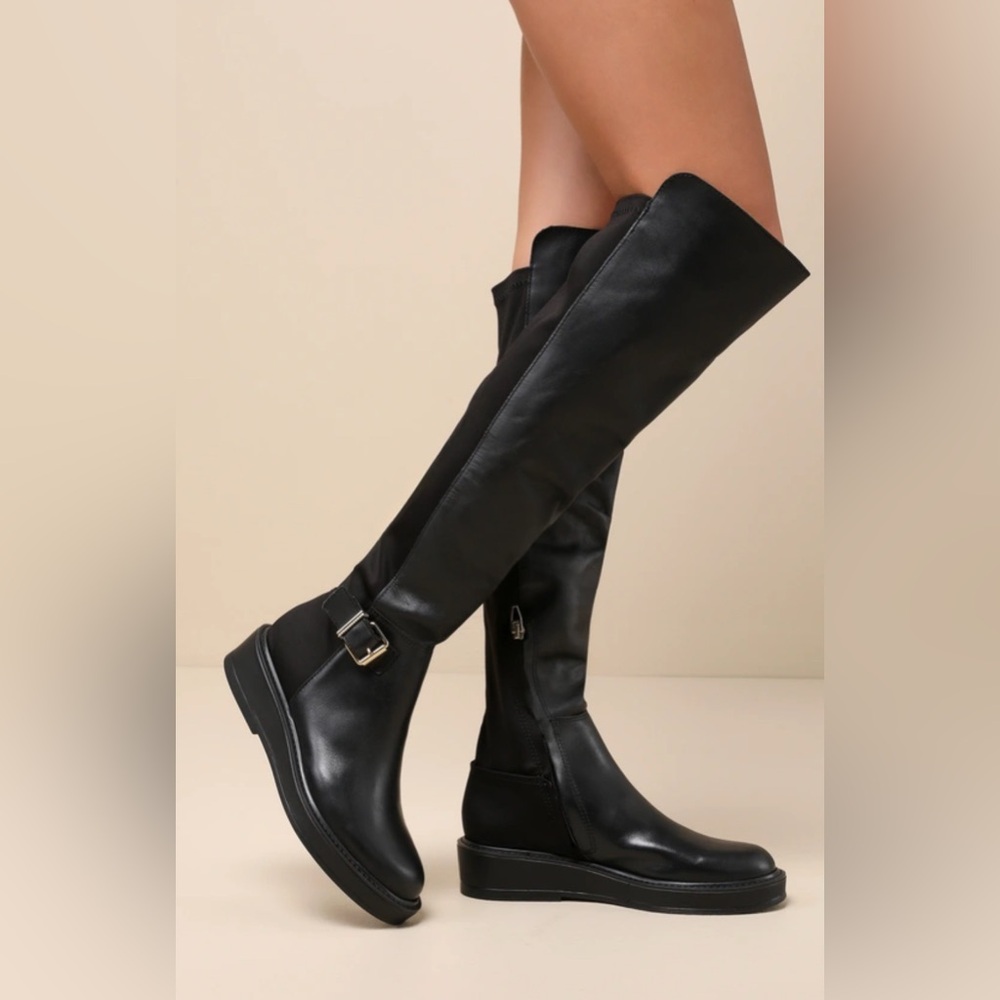 Nwob Dolce Vita Ember Over-The-Knee Boots Side Zip Wo… - Gem